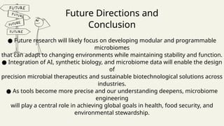 Microbiome Engineering and Synthetic Microbiology.pptx