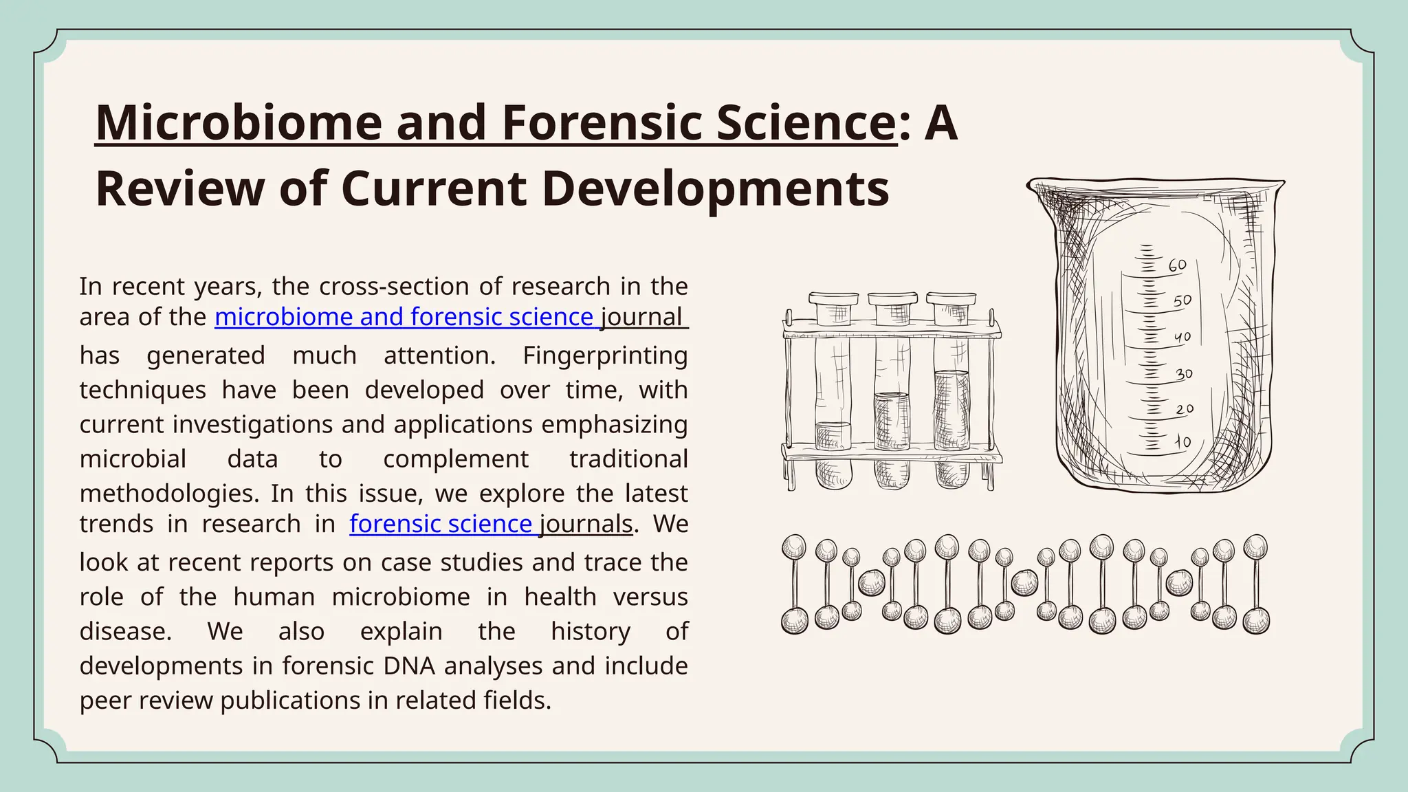 international Microbiome Forensic Journal | PPTX