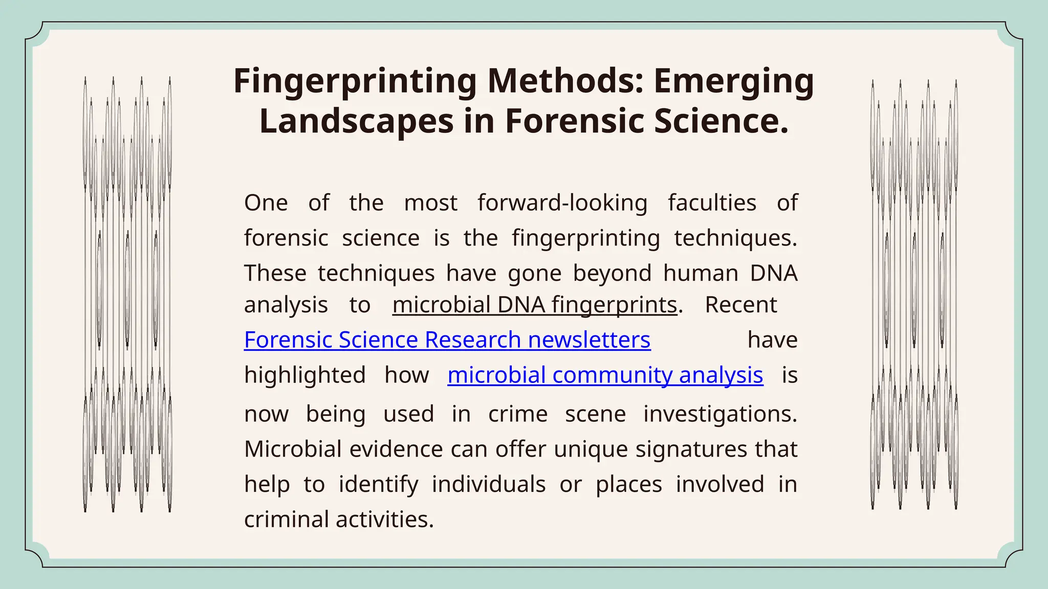 international Microbiome Forensic Journal | PPT