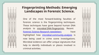 international Microbiome Forensic Journal | PPT