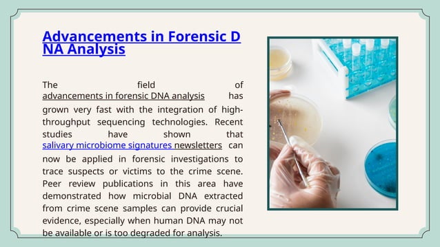 international Microbiome Forensic Journal | PPT