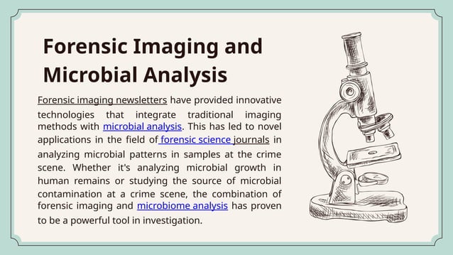 international Microbiome Forensic Journal | PPT