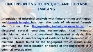 International Journal of Microbiome Forensic | PPTX