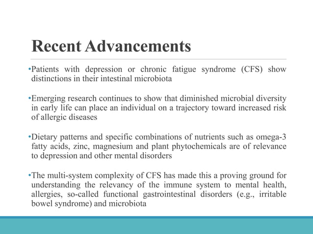 Microbiomes and depression | PPTX