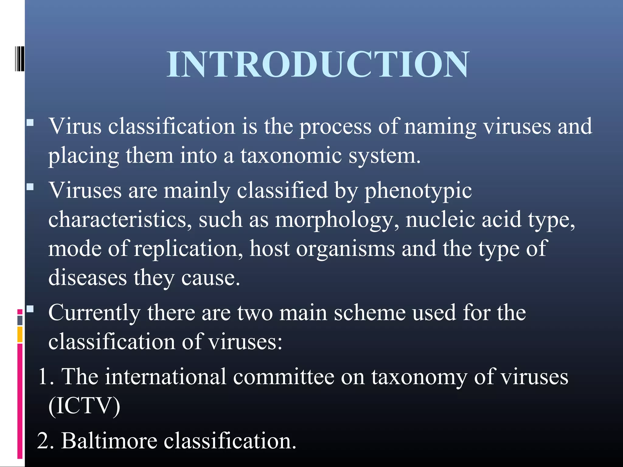 viral taxonomy (microbiology) | PPT