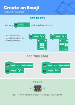 microbit-cards.pdf | Computer Animation | Computer Software and ...