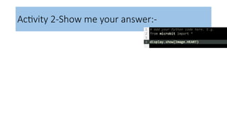 Microbit and Python programming skill.pptx