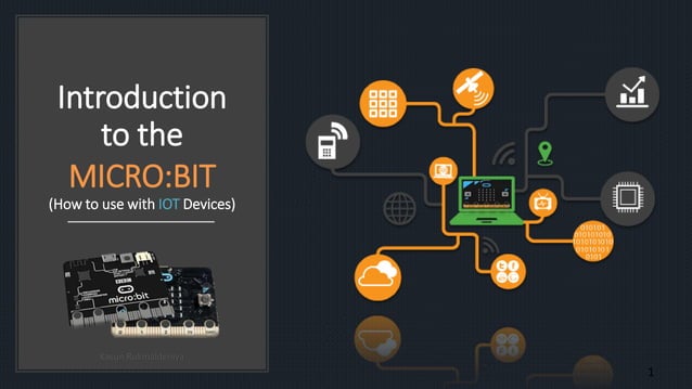 Introduction To Bbc Microbit Ppsx Computer Peripherals Computing