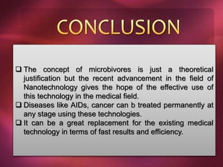 Microbivores | PPTX | Infectious Diseases | Diseases and Conditions