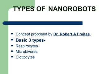 Microbivores-The future of Nanomedicines | PPT