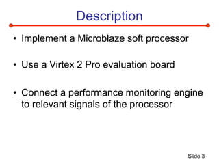 Microblaze Performance Monitoring Engine.ppt