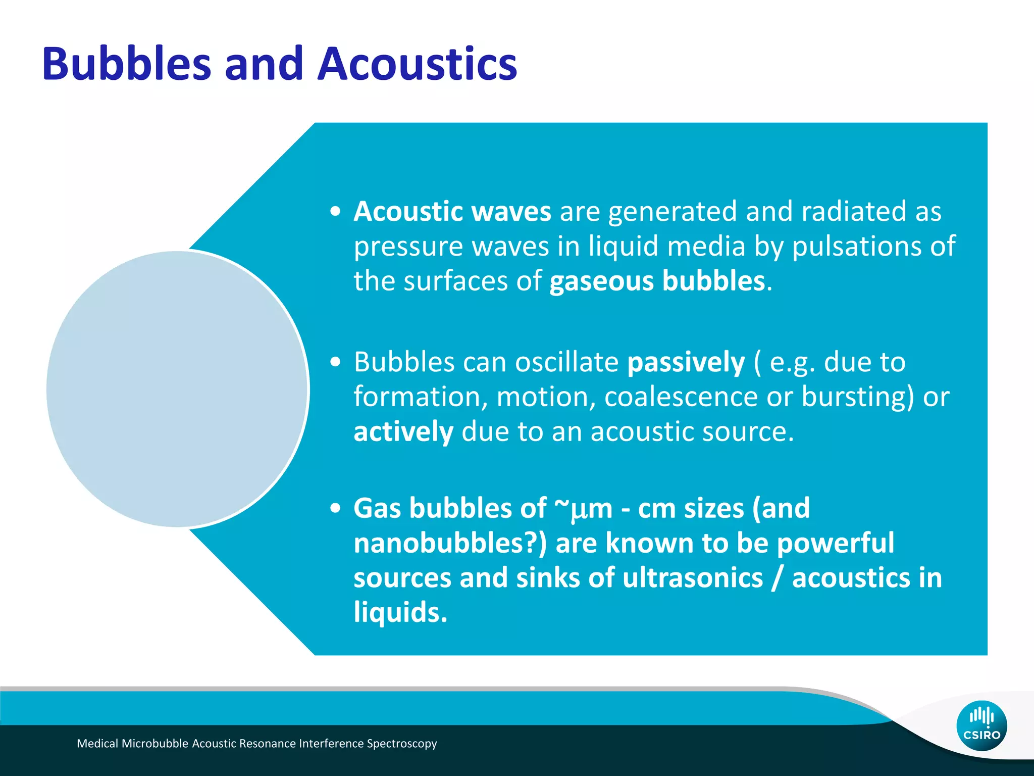 Sensing the Properties of Bubbles and Liquids with Acoustics ...