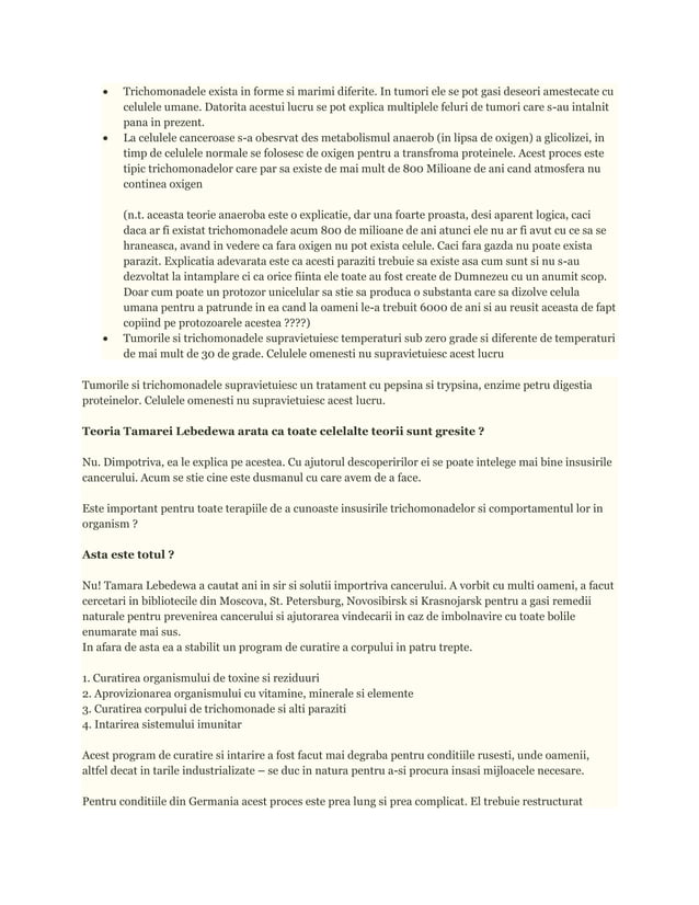 Microbul cancerului a fost descoperit | PDF