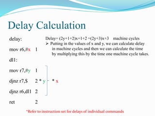 Micro c lab2(led patterns) | PPTX | Programming Languages | Computing