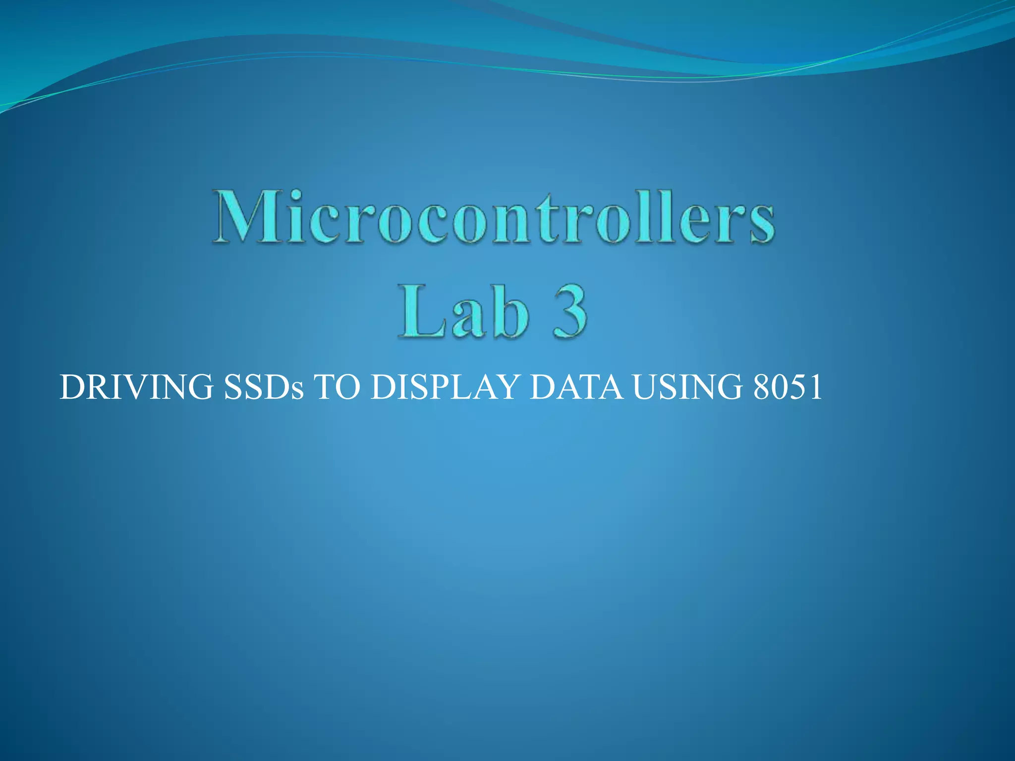 Micro c lab3(ssd) | PPT