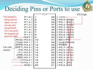 Micro c lab4(keypad) | PPTX | Computer Peripherals | Computing