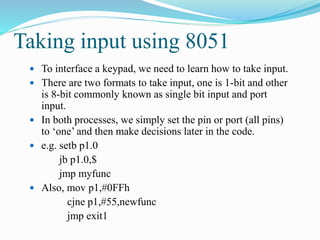 Micro c lab4(keypad) | PPTX | Computer Peripherals | Computing