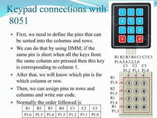 Micro c lab4(keypad) | PPTX | Computer Peripherals | Computing
