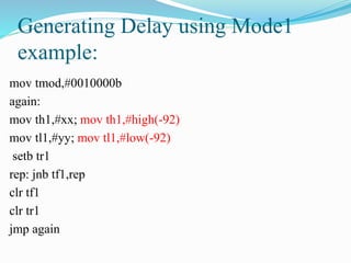 Micro c lab7(timers) | PPT