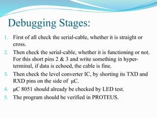 Micro c lab8(serial communication) | PPTX