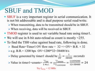 Micro c lab8(serial communication) | PPTX
