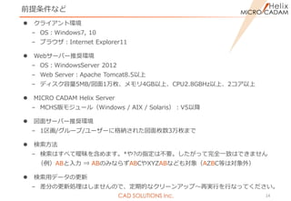 MICRO CADAM図面全文検索システム ご紹介資料201910 | PDF