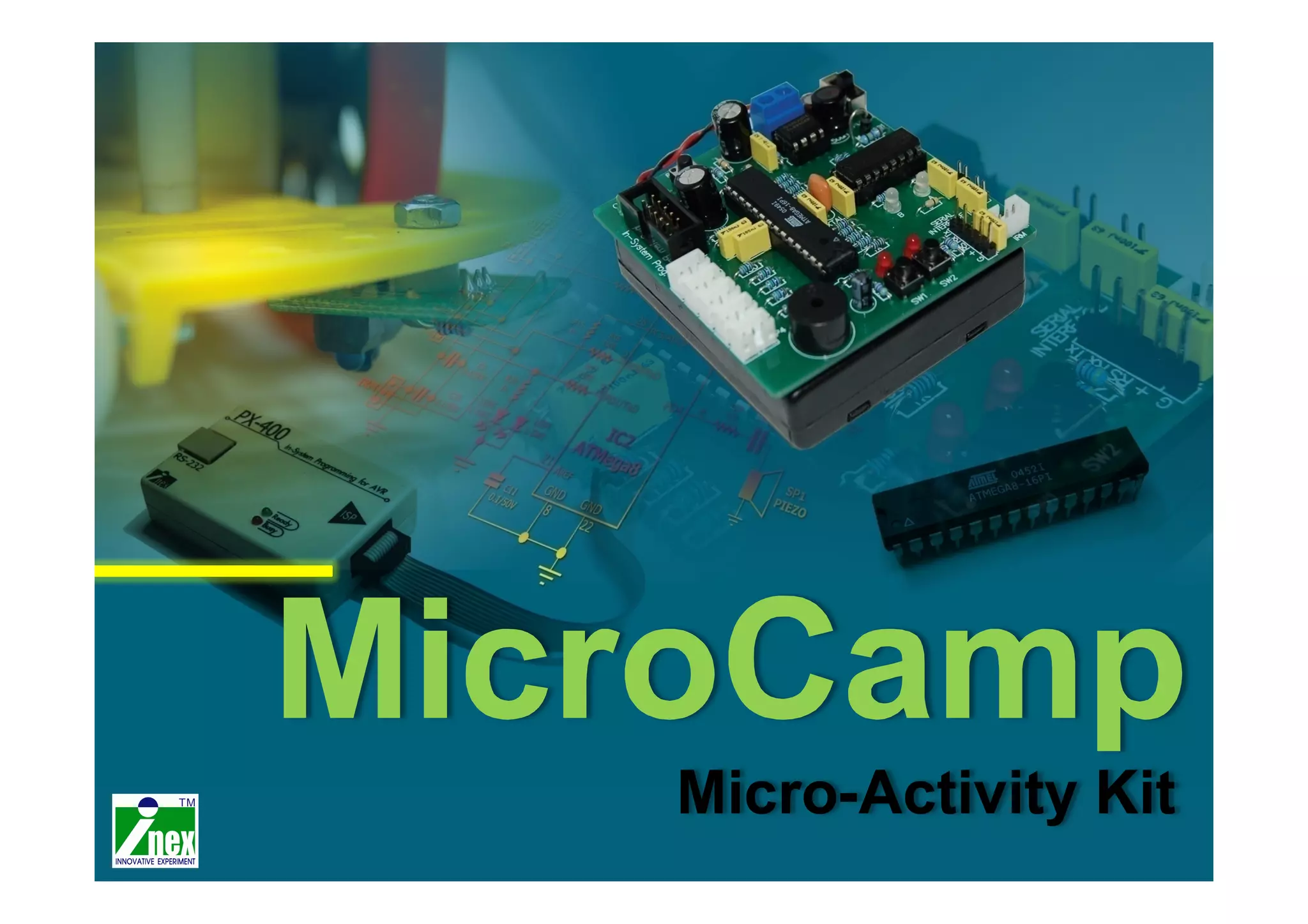 How to use MicroCamp AVR ATMEGA8 Robot | PDF