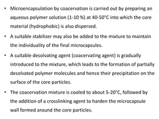 Microcapsules and microspheres | PPTX