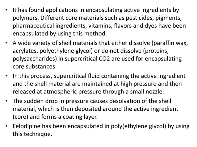 Microcapsules and microspheres | PPTX | Chemistry | Science