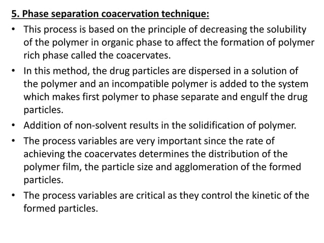 Microcapsules and microspheres | PPTX | Chemistry | Science