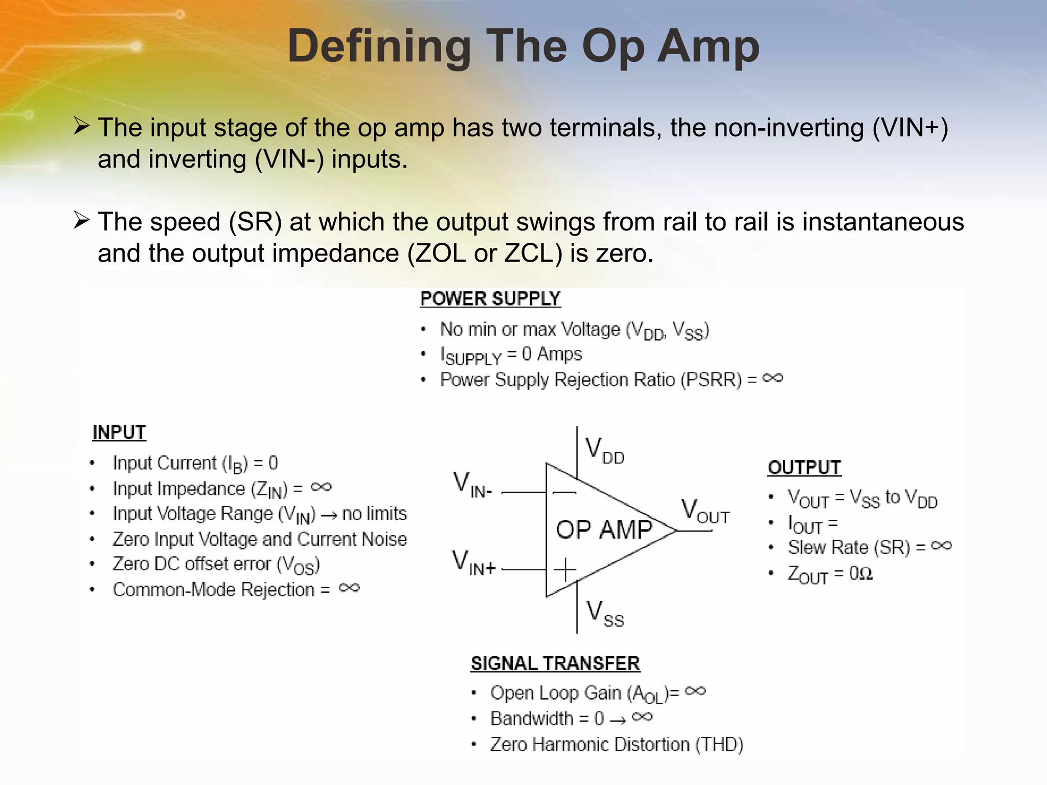 A Study on High Precision Op-Amps | PPT