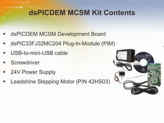 dsPICDEM MCSM Development Board | PPT