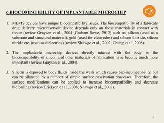 Microchip for cdds | PPTX