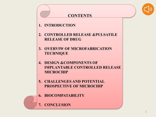 Microchip for cdds | PPTX
