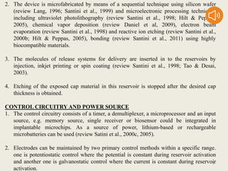 Microchip for cdds | PPTX