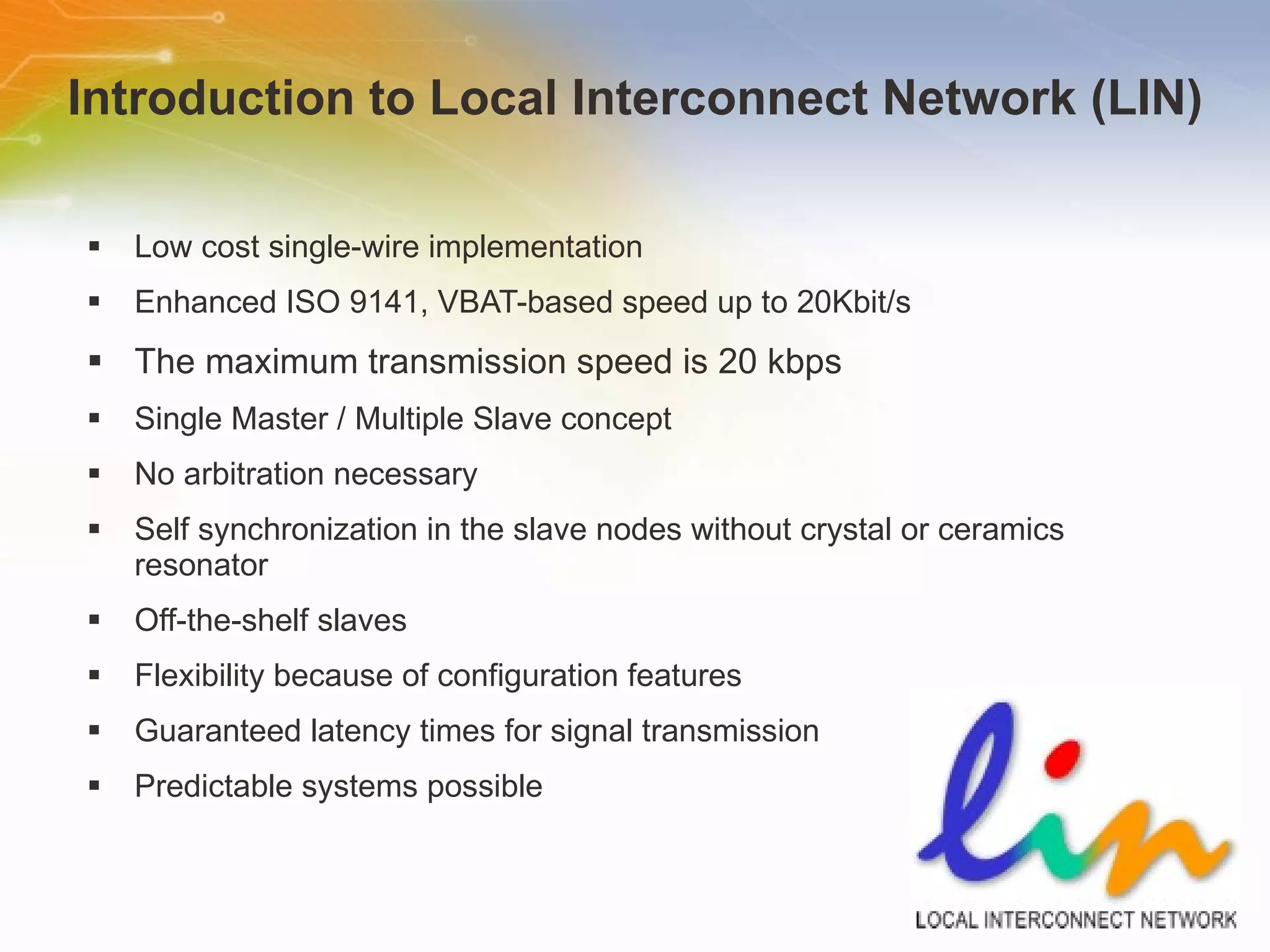MCP202x - LIN Transceivers with Voltage Regulator | PPT | Technology ...