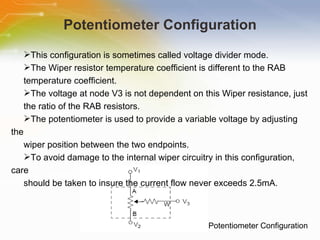 7-Bit Single I2C Digital Potentiometer | PPT