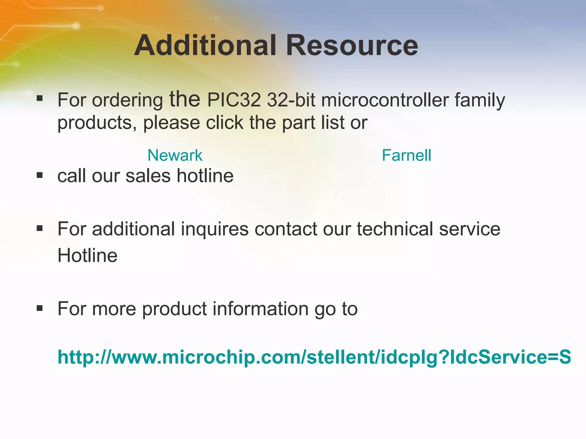 PIC32 Architecture Overview | PPT | Operating Systems | Computer Software and Applications
