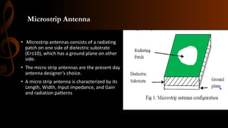 Micro chip patch antenna | PPTX