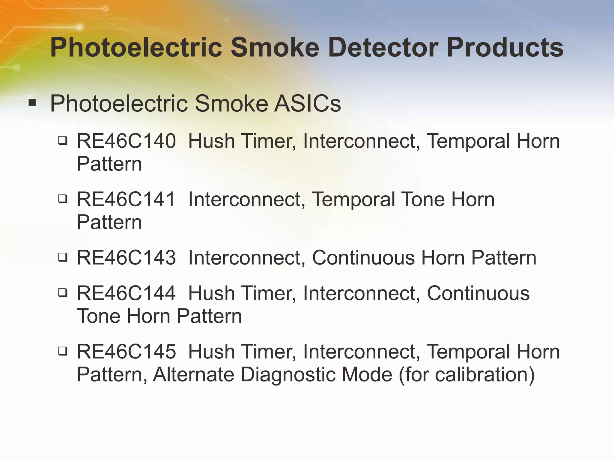 Photoelectric Smoke Detectors | PPT