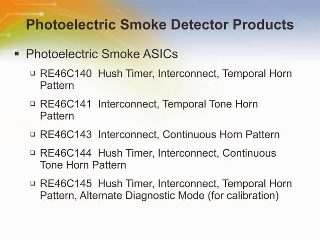Photoelectric Smoke Detectors | PPT