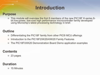 PIC18F2XK20/4XK20 8-Bit Microcontroller Family | PPT | Computer ...