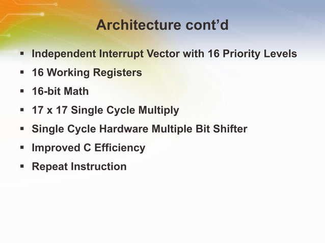 Introduction to the 16-bit PIC24F Microcontroller Family | PPT | Programming Languages | Computing