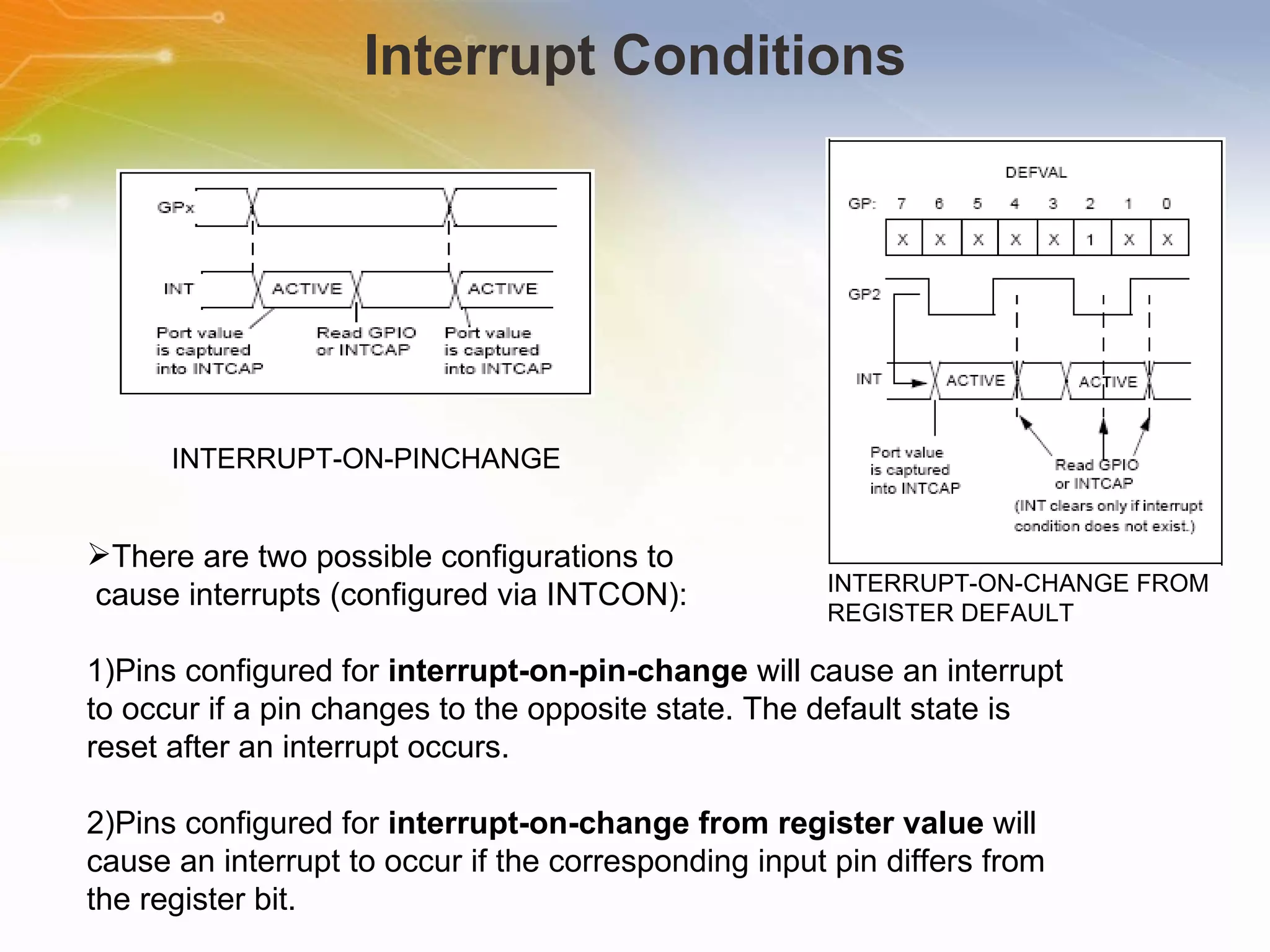 Study On MCP23S09 I/O Expander with SPI Interface | PPT