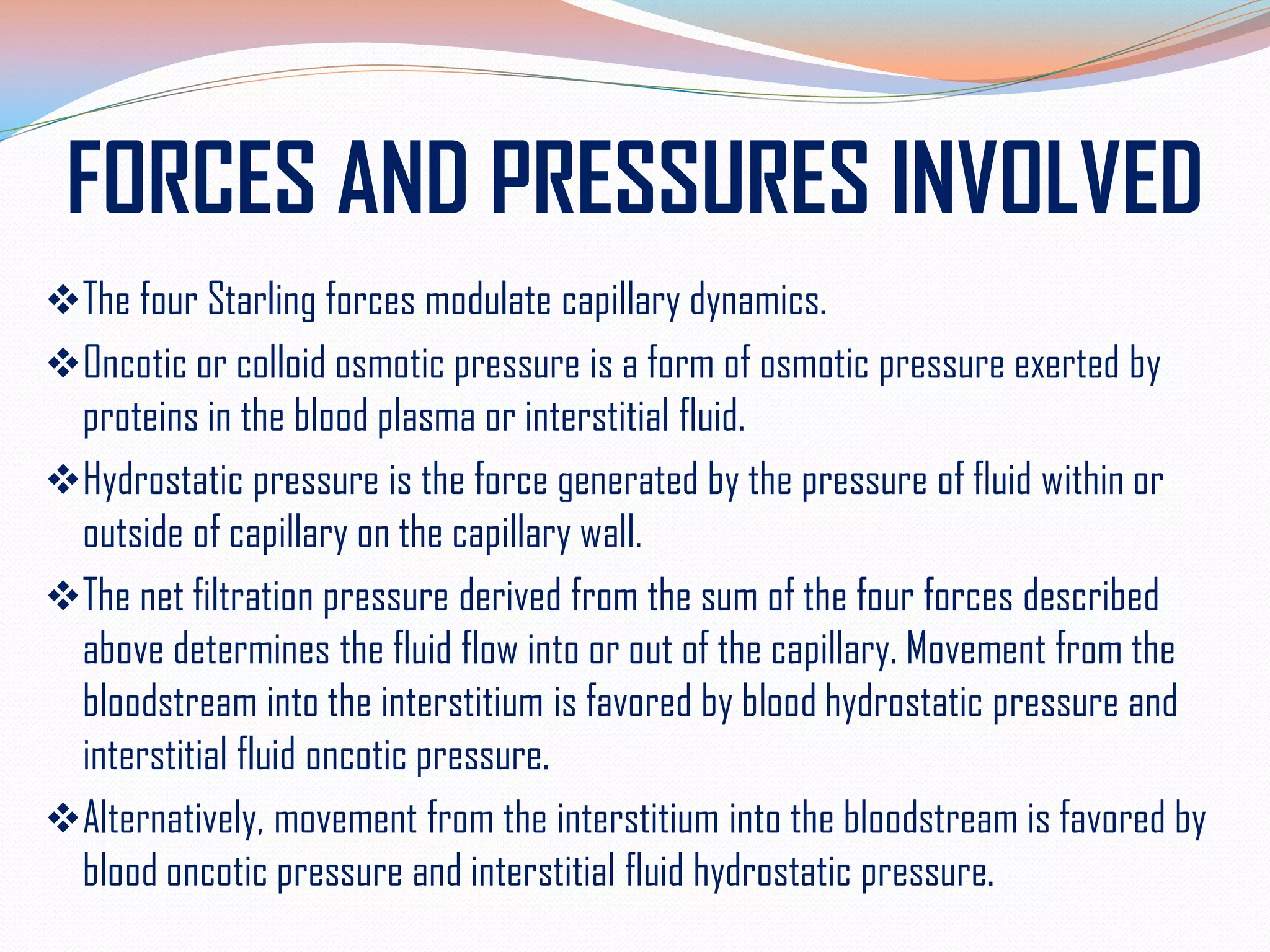 Microcirculation and Capillary exchange | PDF