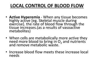 MICROCIRCULATION overview. Cardiovascular system | PPT