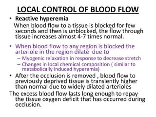 MICROCIRCULATION overview. Cardiovascular system | PPT