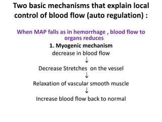 MICROCIRCULATION overview. Cardiovascular system | PPT