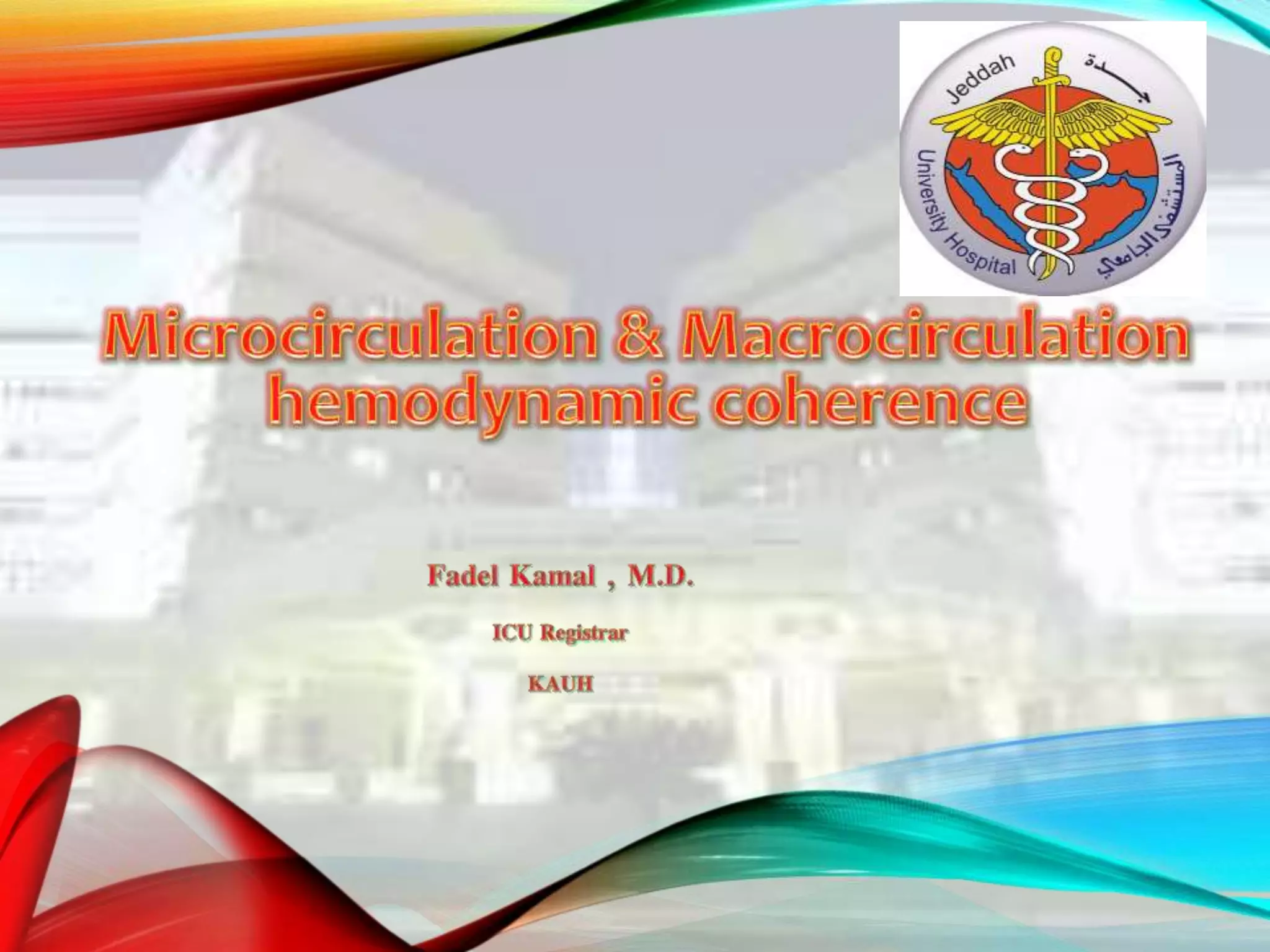 Microcirculation vs macrocirculation | PPTX