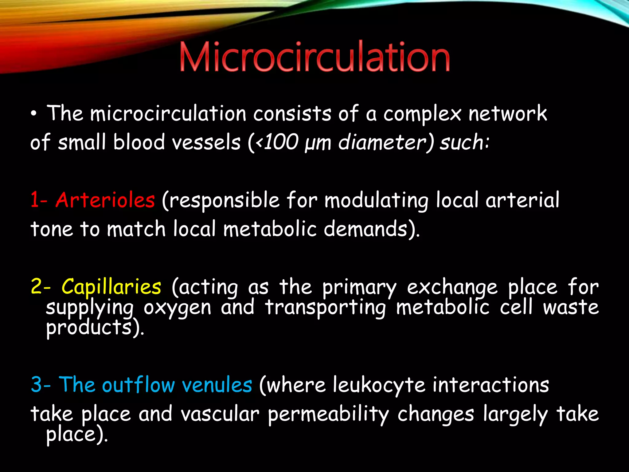 Microcirculation vs macrocirculation | PPTX